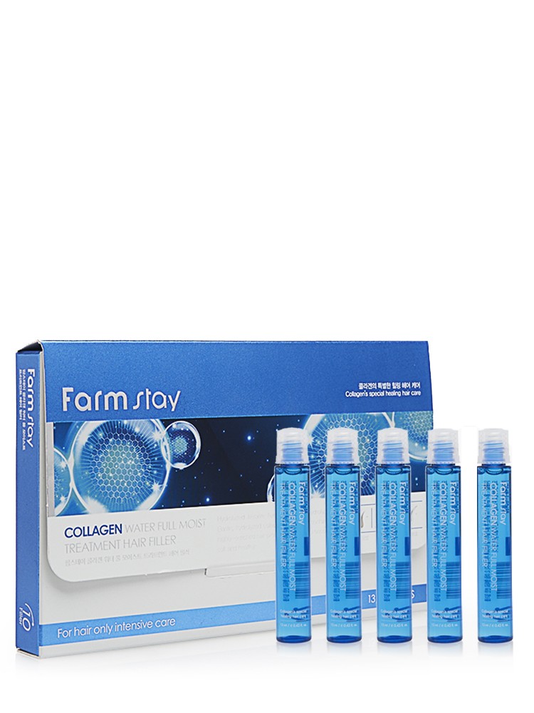 Филлер для волос FarmStay Collagen Water Full Moist Treatment Hair ...